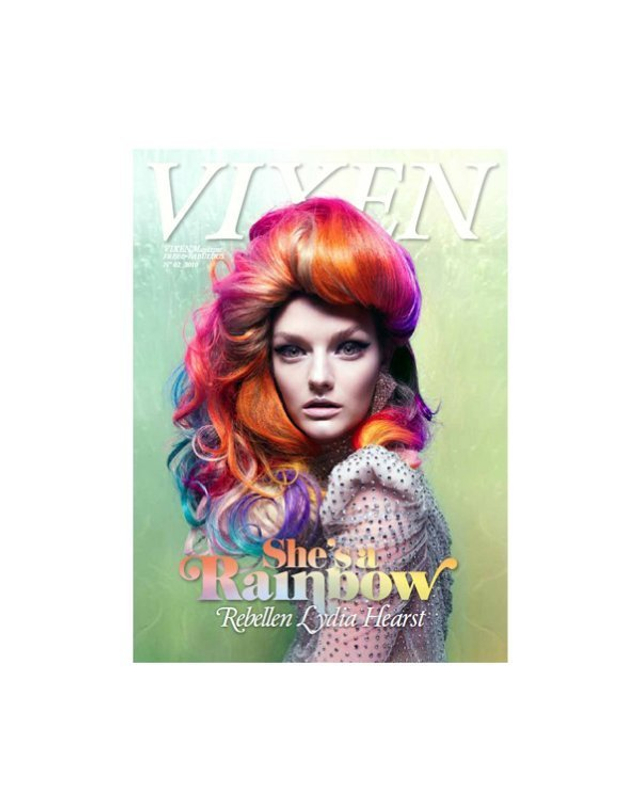 美国富家女莉迪亚-赫斯特彩发登封面_新浪图片