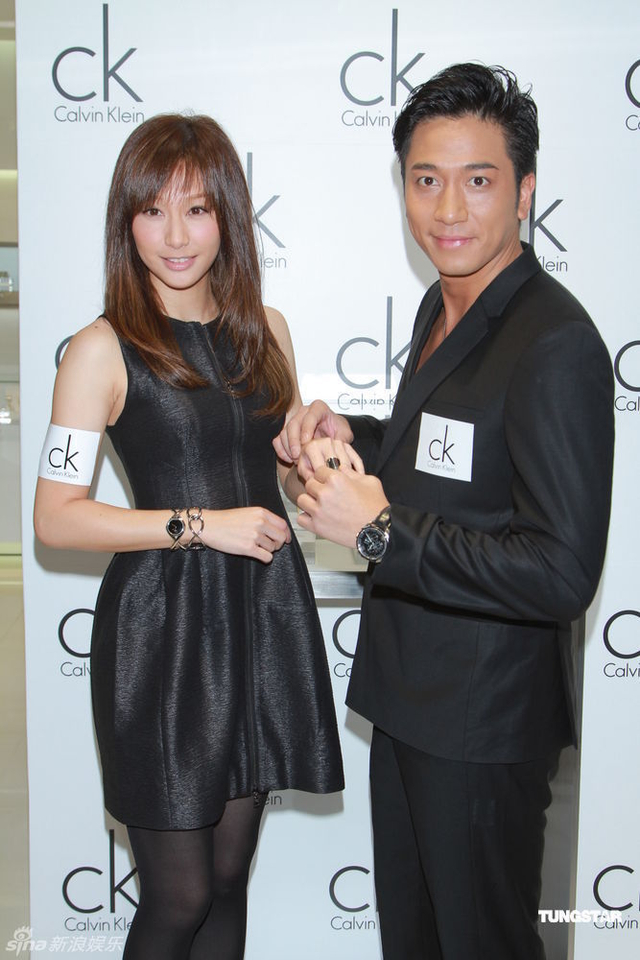 徐子珊坚称未整容 吴卓羲真空西装秀性感_新浪图片