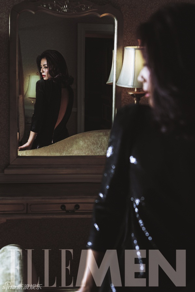 刘涛全新《ELLEMEN》大片曝光性感女人_新浪图片