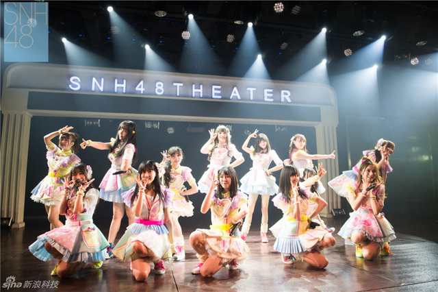 美少女天团“SNH48”卖萌性感照_新浪图片