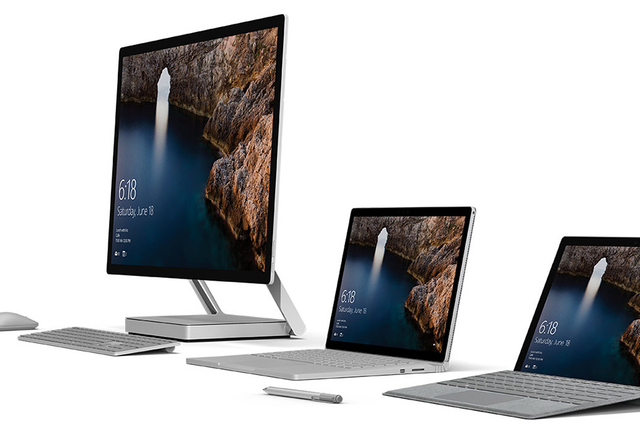 微软第一款专业一体机 Surface Studio上手图赏_新浪图片