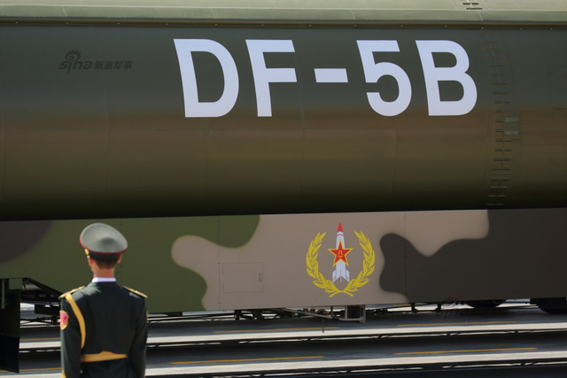 美称东风5B亮相阅兵表明东风41多弹头技术遇问题_手机新浪网