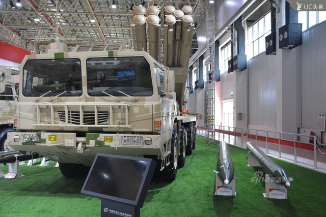 中国高调公布最新AR3火箭炮：精确打台湾机场_新浪图片