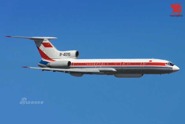 就喜欢到日本周围逛！解放军图154电子侦察机_新浪图片