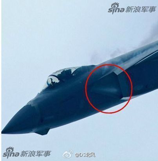 美军F22的S型进气道揭秘：歼20进气道或可变形_新浪图片