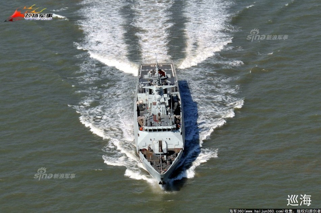 518我要发！中国最新一艘056轻护义乌舰刷舷号_新浪图片